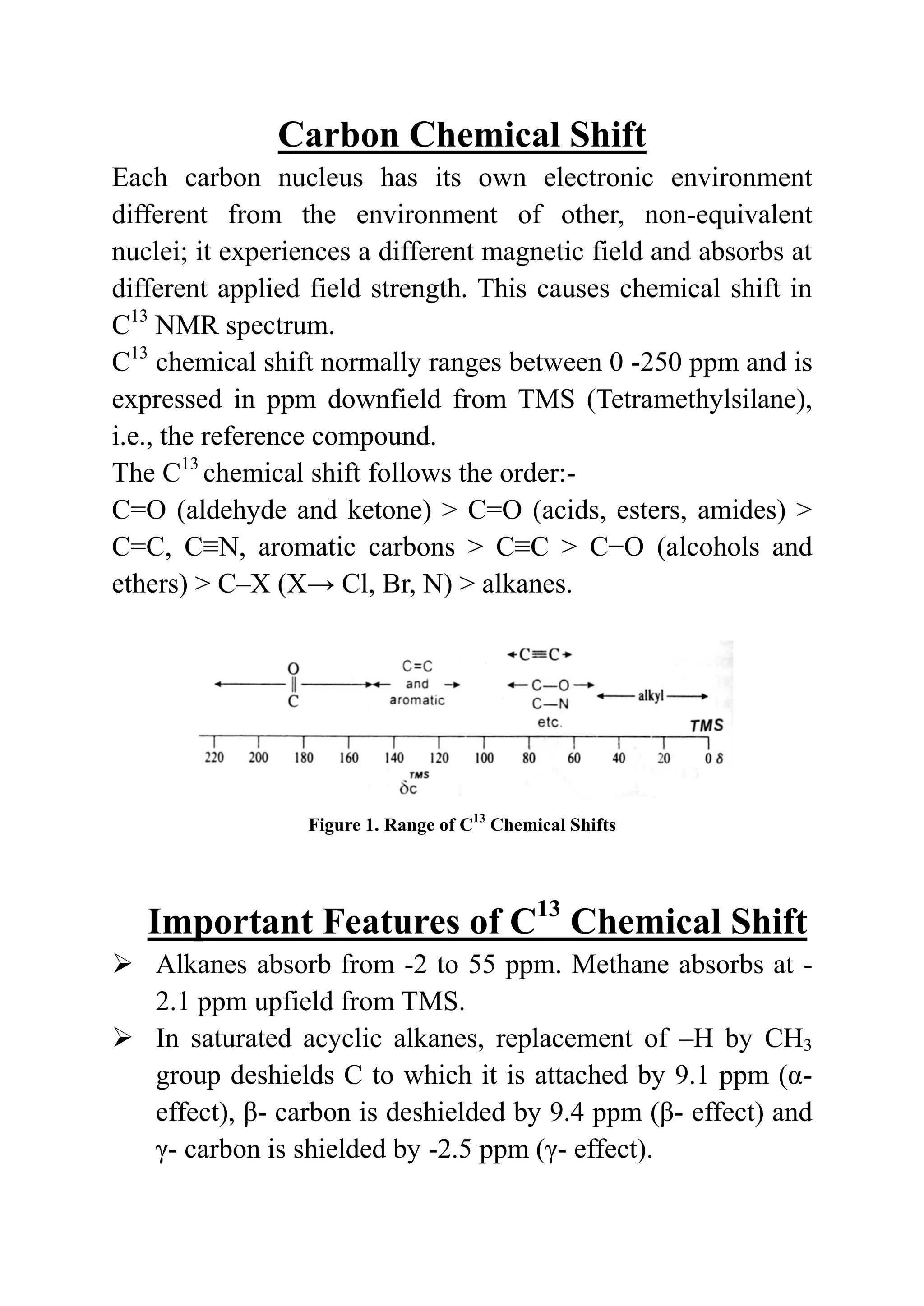 C13 NMR spectroscopy | PDF