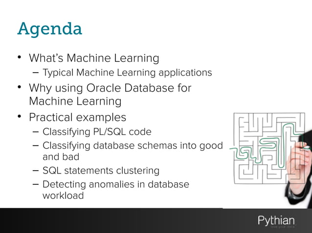 Introduction to Machine Learning for Oracle Database Professionals ...