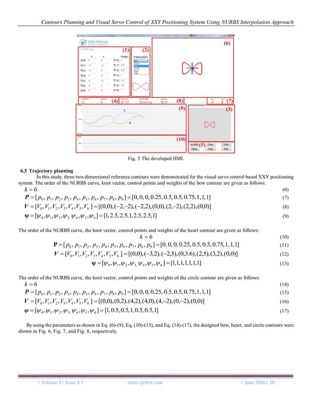 Contours Planning and Visual Servo Control of XXY Positioning System Using NURBS Interpolation ...