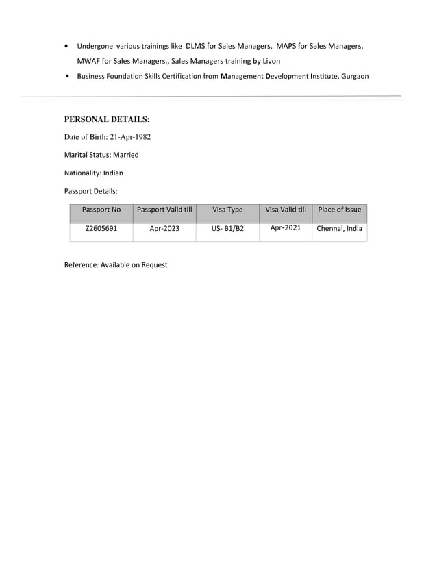 Sudhan MBB Resume | PDF | Manufacturing Industry | Industries
