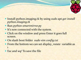 Presentation on Raspberry Pi by Sazzad H. IIUC | PPT