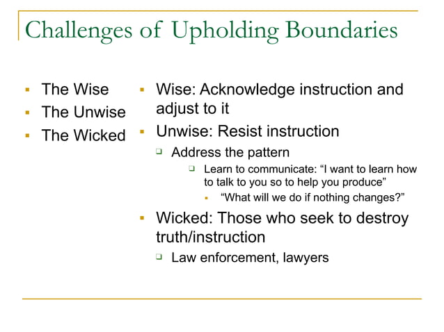 Professional Boundaries | PPT