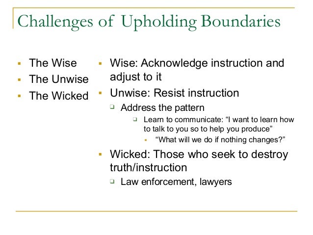 Professional Boundaries