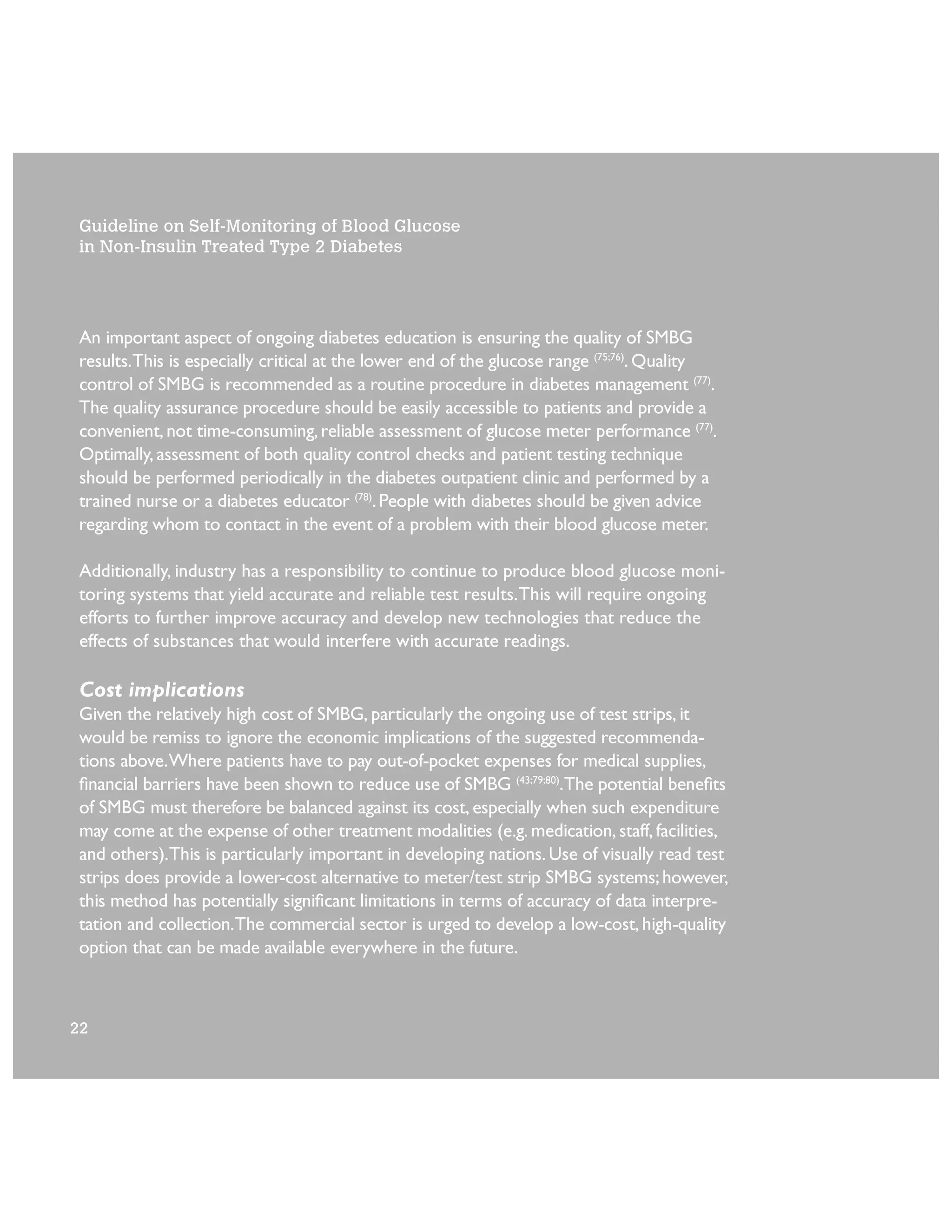 C14 idf guideline for smbg in non insulin treated type 2 diabetes 2009 ...