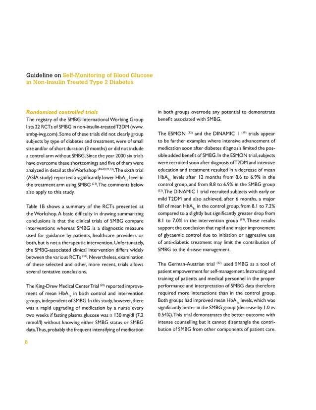 C14 idf guideline for smbg in non insulin treated type 2 diabetes 2009 ...