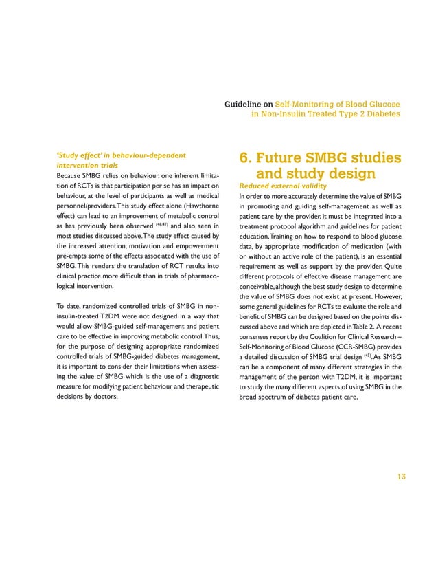 C14 idf guideline for smbg in non insulin treated type 2 diabetes 2009 ...