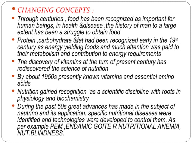 NUTRITION INTRODUCTION...............................ppt