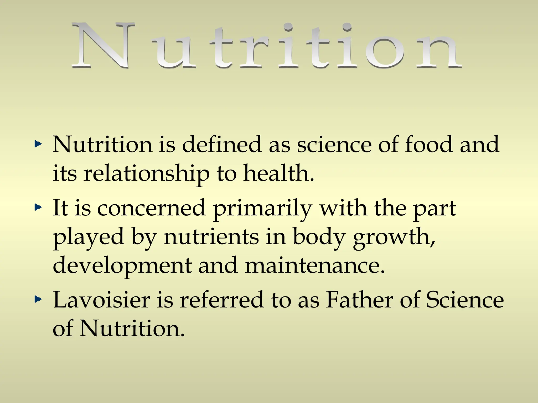 NUTRITION IN HEALTHCARE INTRODUCTION 2.ppt