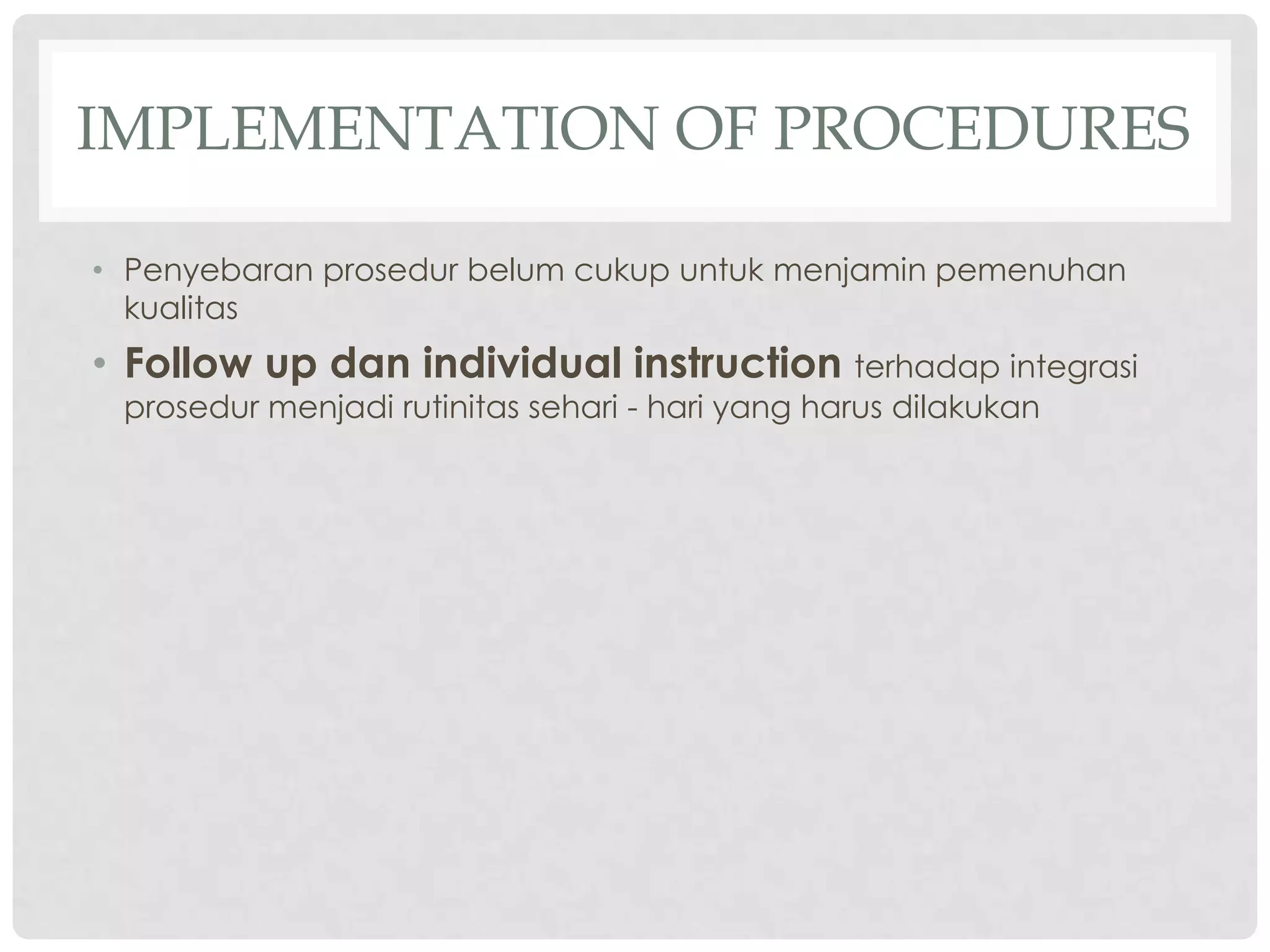 C14 procedure & work instructions | PPT