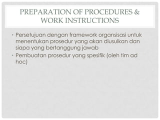 C14 procedure & work instructions | PPT