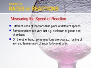 C14 rates of reactions | PPT