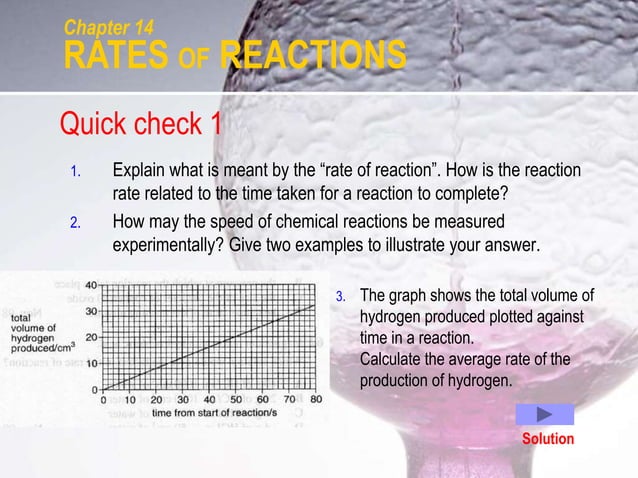 Rates of Reactions | PPT
