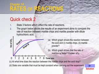 Rates of Reactions | PPT