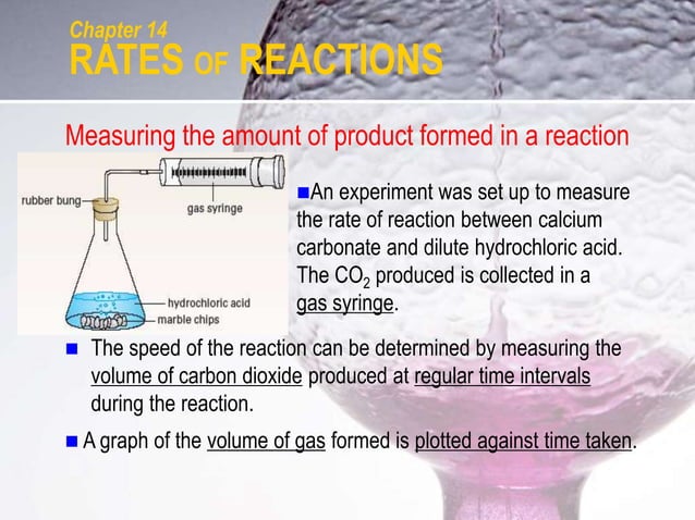 Rates of Reactions | PPT
