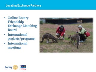 Rotary Friendship Exchanges | PPT