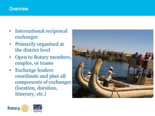 Rotary Friendship Exchanges | PPT