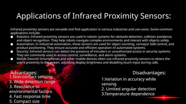 Infrared proximity sensor. .pptx