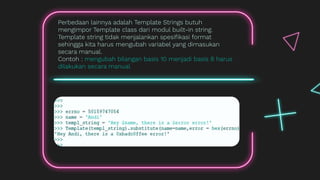 String Formatting Python | PDF