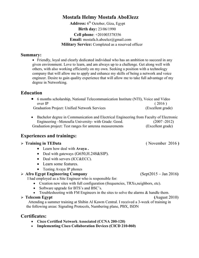 Mostafa Helmy 1 | PDF