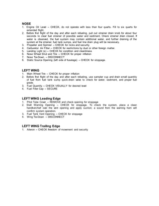 C 152 procedures | DOCX