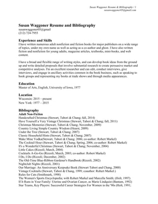 Susan Waggoner resume and bib 2016.docx