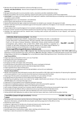 Dani CV Aug 2016 | DOCX