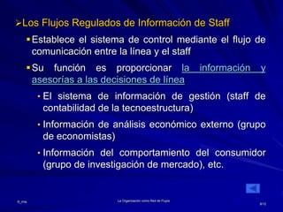 Red de Flujos en la Organización | PDF