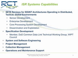 RCT Division Capabilities | PPTX