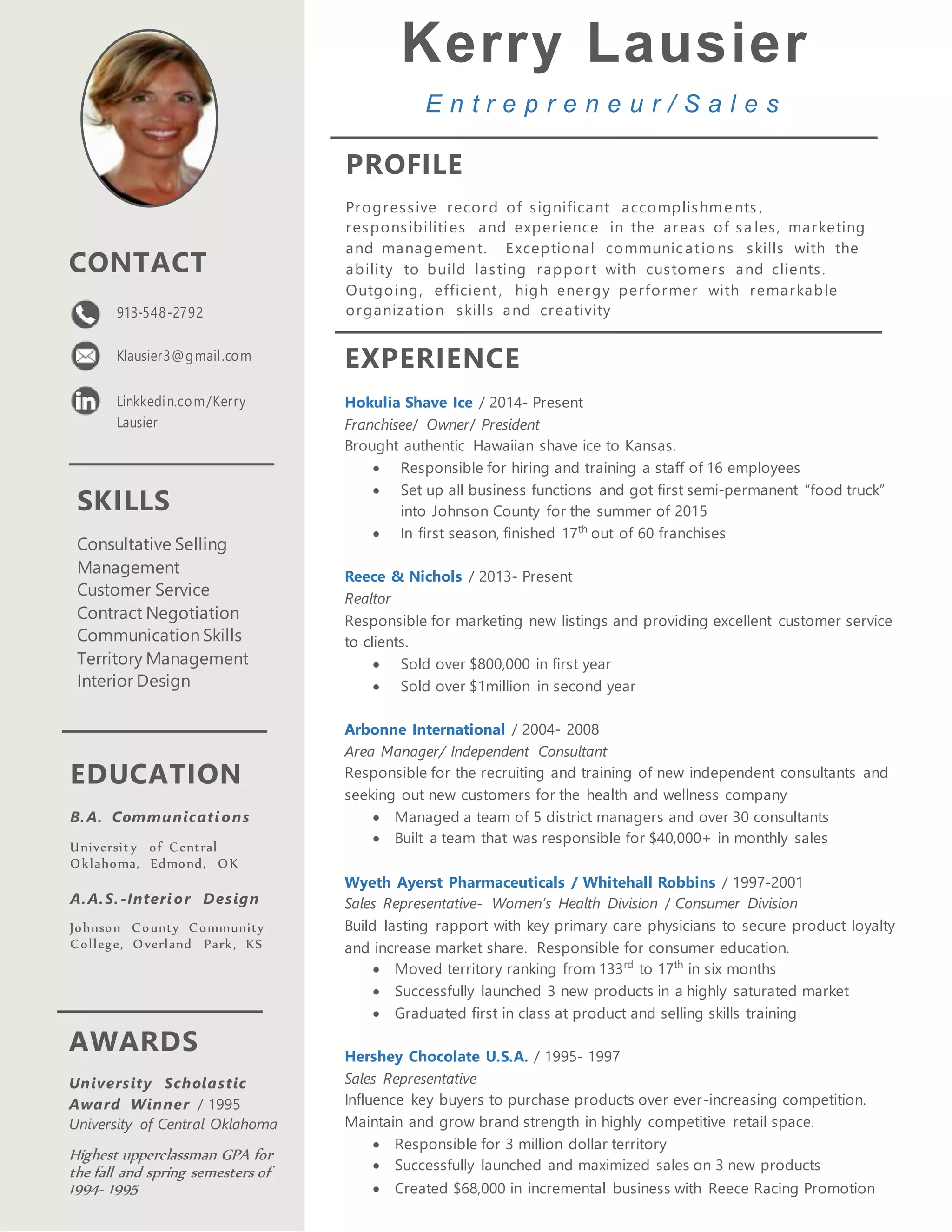 Kerry's Resume | DOCX