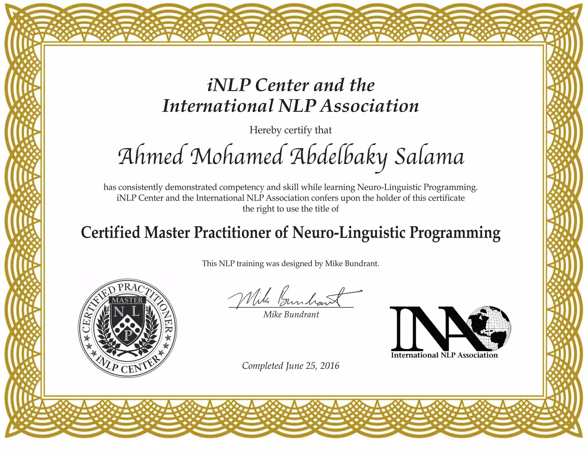 Ahmed Salama-inlp-master | PDF