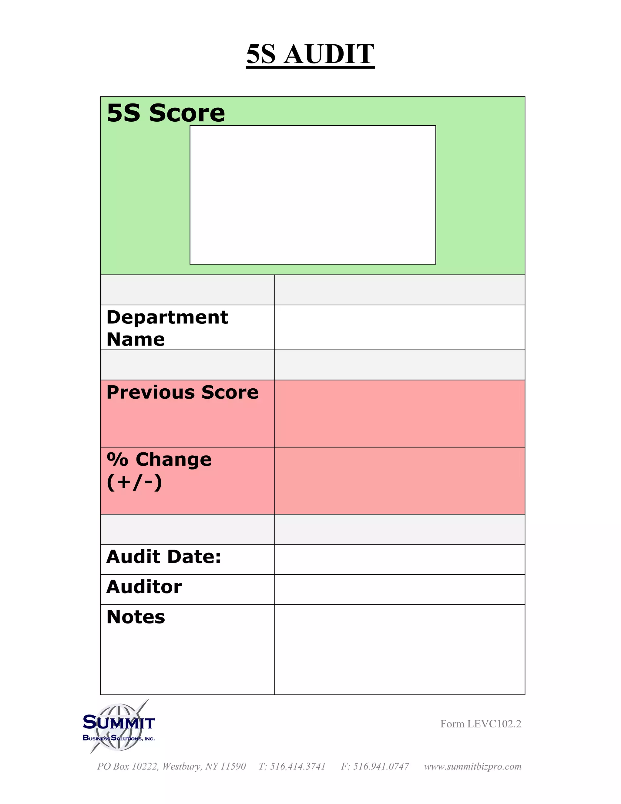 5S_Audit | PDF