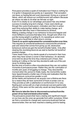 The Power of Persuasion | DOCX