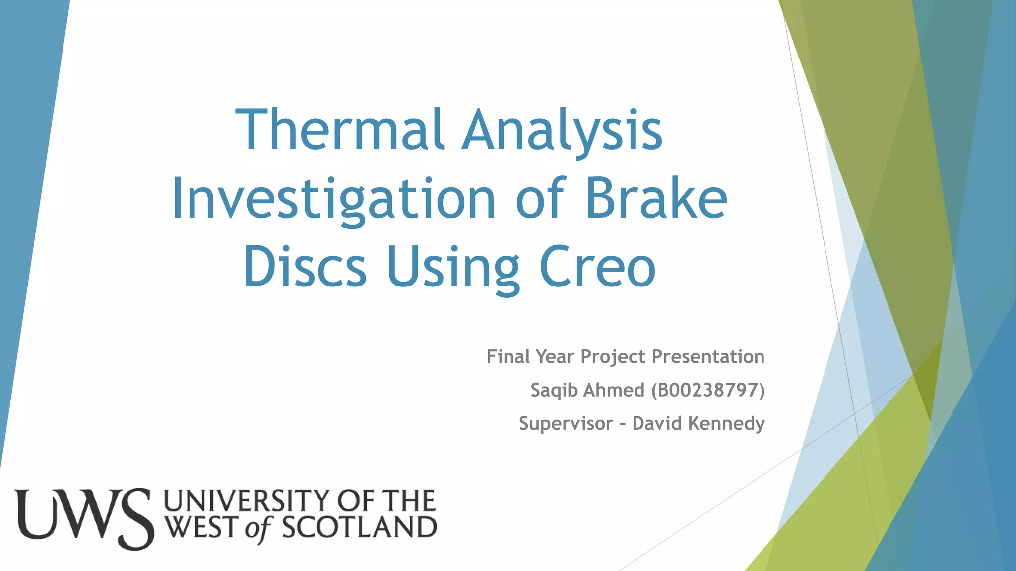 Final Year Project Presentation (2) | PPT