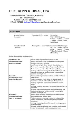 CURRICULUM VITAE | DOC