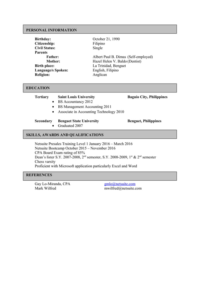 CURRICULUM VITAE | DOC