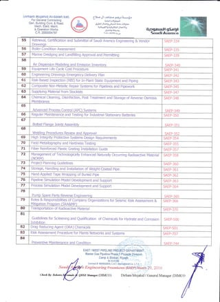 Saudi Aramco Engineering Procedures (SAEP)3 | PDF