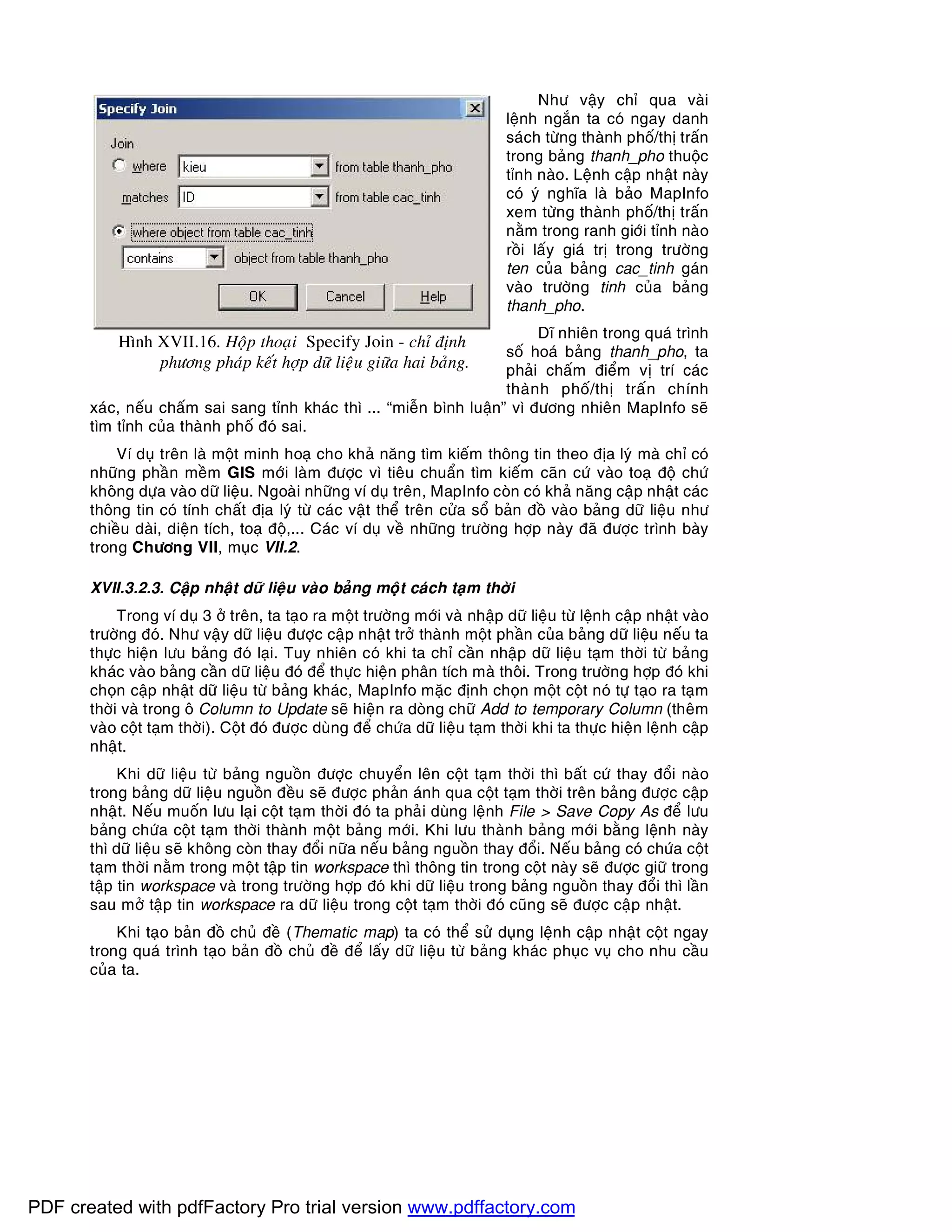 C17 cau truc_bang_map_info | PDF