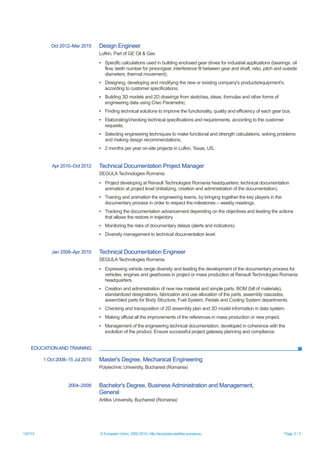 CV George DINCA | DOC