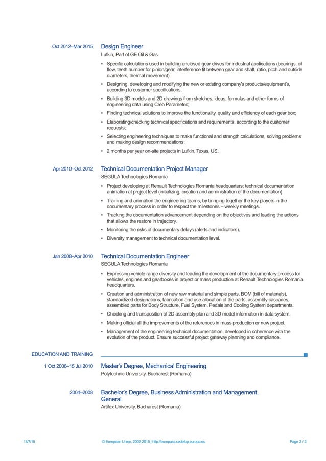 CV George DINCA | DOC