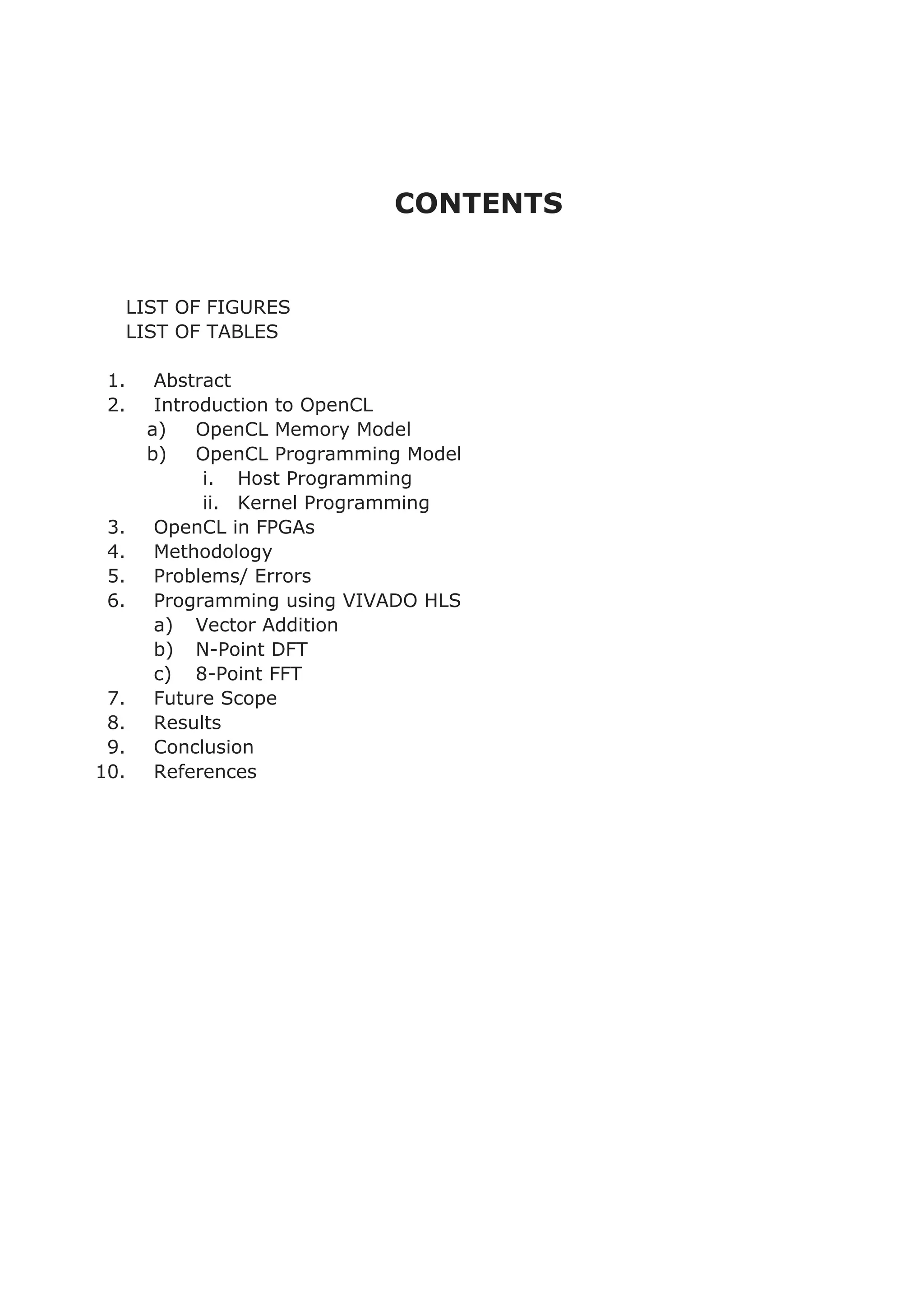 Development of Signal Processing Algorithms using OpenCL for FPGA based Architecture | PDF