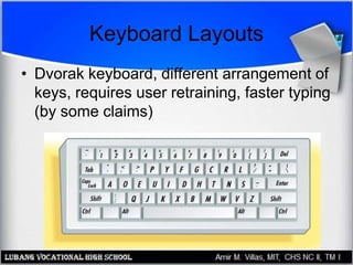 Keyboards and Mice | PPTX