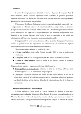 Morte o danno da errato codice triage: Cosa dice il Ministero? | PDF