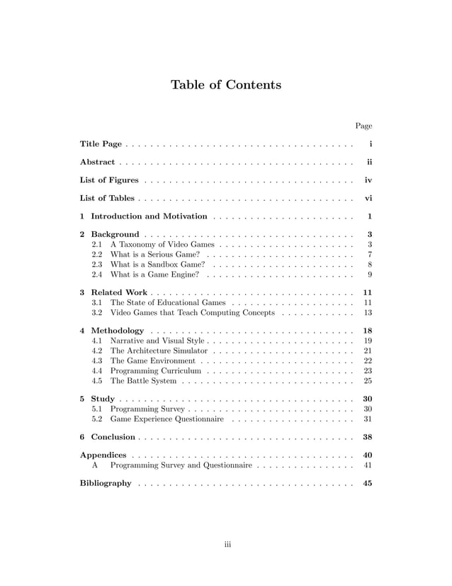 Educational Game Design Thesis | PDF | Educational Video Games | Video ...