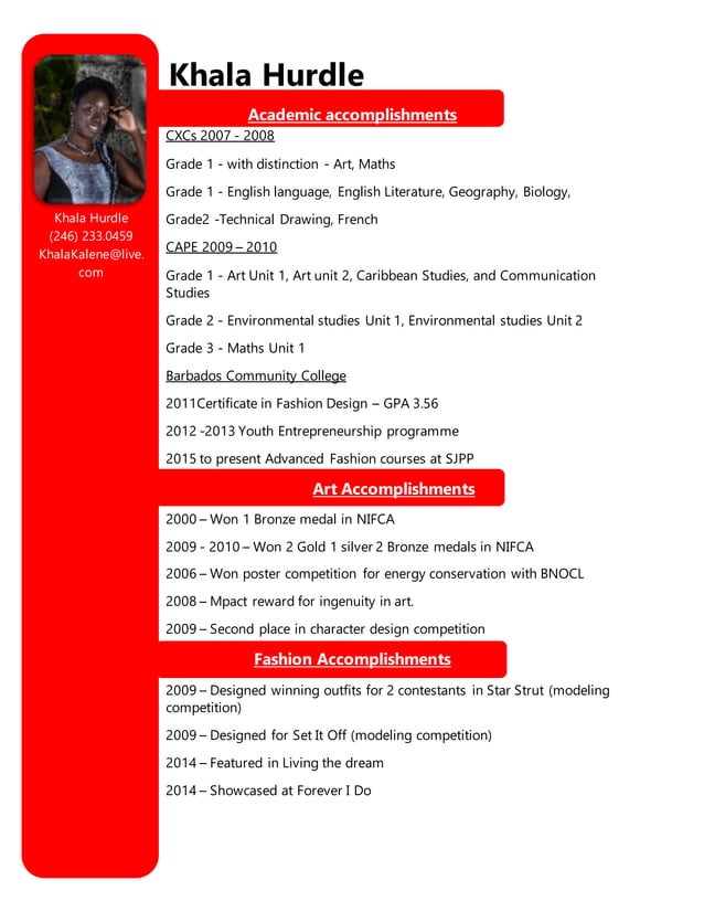 Khala Hurdle Curriculum Vitae | PDF
