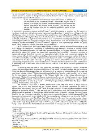 The Failure of the Muslim League in Post-Colonial Pakistan: A Critical ...
