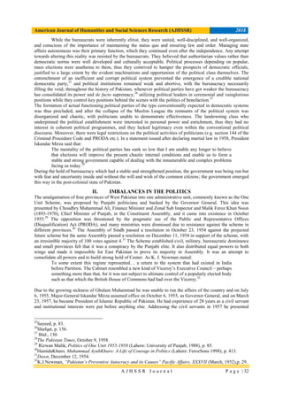 The Failure of the Muslim League in Post-Colonial Pakistan: A Critical ...