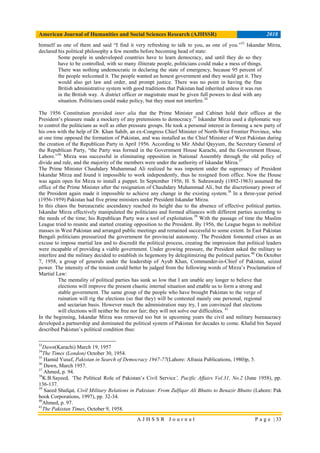 The Failure of the Muslim League in Post-Colonial Pakistan: A Critical ...