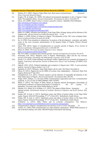 The Nigerian Crises Situations: A Discourse on Repositioning the Economy | PDF | Business ...