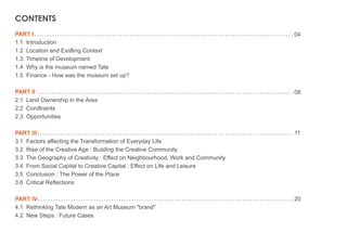 The Rise of the Creative Class : the case of Bankside Powerstation, London | PDF