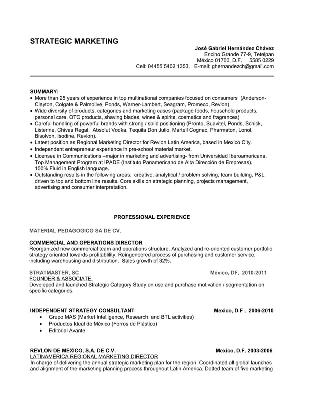 GH CV ENGLISH | PDF